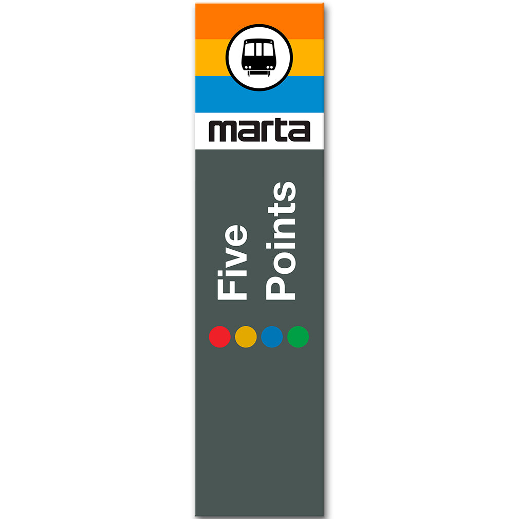 Five Points Mini Pylon Sign – ItsMARTAMerch